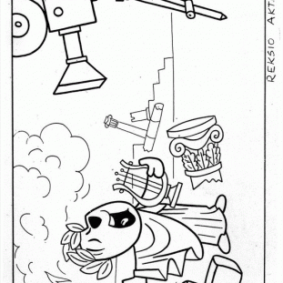 Reksio - Kolorowanki dla dzieci - Kolorowanki do druku